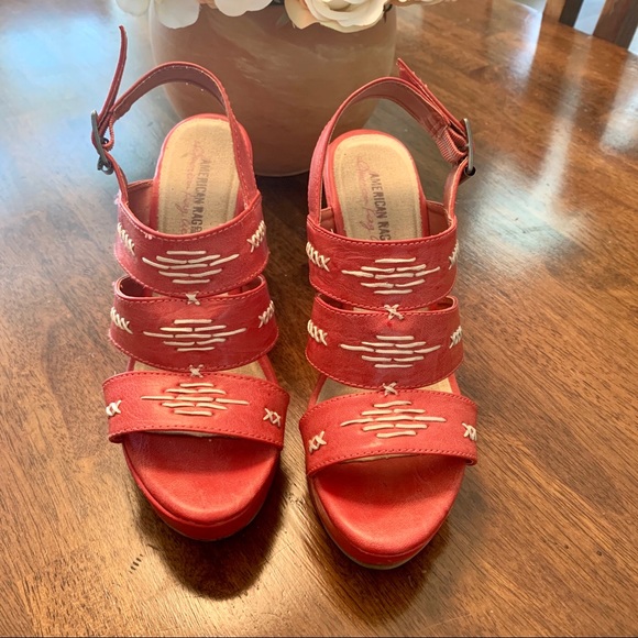 American Rag | Shoes | American Rag Southwestern Wedges Sz 7 2 | Poshmark